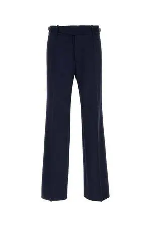 Dolce & Gabbana Navy Wool Pant - Blue