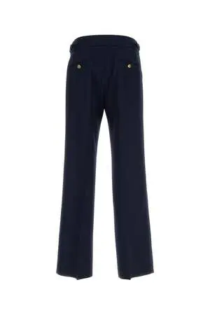 Dolce & Gabbana Navy Wool Pant