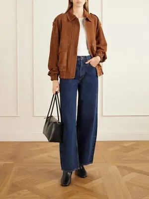 HERBERT LEVINE Shadow Ban Leather Ankle Boots