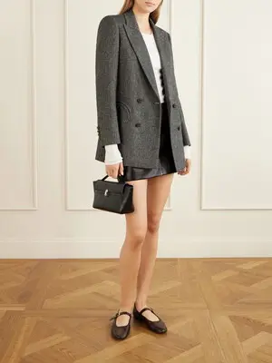 ARMA Melody Leather Mini Skirt