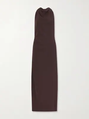 Proenza Schouler Selena Crepe Maxi Dress - Brown