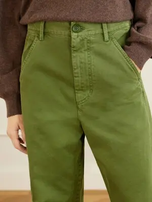 Marni Cotton Drill Wide-leg Cargo Pants