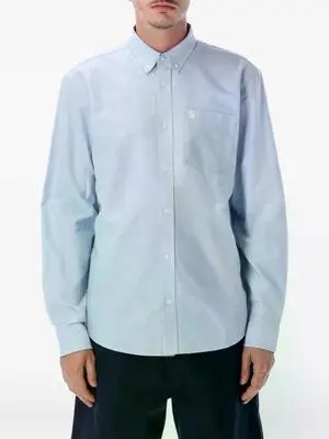 Carhartt Work In Progress Logo-embroidered Button-down Shirt