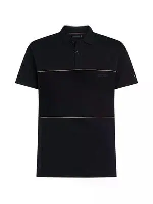 Tommy Hilfiger Stripe Blocking Polo Shirt