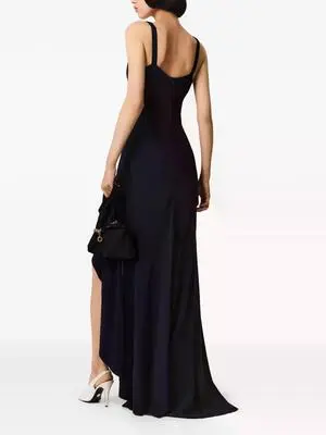Stella McCartney Ruffled Asymmetric Dress - Blue