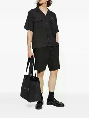 ALLSAINTS Dunloe Embroidered Flap-pocket Shirt