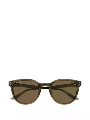 Gucci Round Frame Sunglasses - Brown