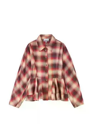 Ganni Classic Collar Shirts For Women