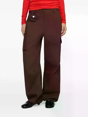 GANNI Drawstring Ankle Cargo Pants