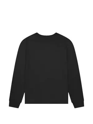 DENIM TEARS Peace Wreath Long-sleeve T-shirt - Black