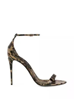 Dolce & Gabbana Embossed Sandals For Women