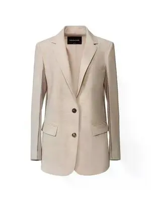Fabiana Filippi Single-breasted Blazer With Beaded Trim