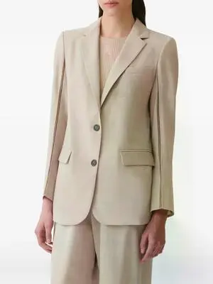 Fabiana Filippi Single-breasted Blazer With Beaded Trim
