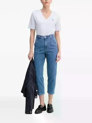 BENETTON High-waisted Cropped Jeans