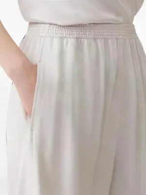 Fabiana Filippi Elasticated Waist Wide-leg Trousers