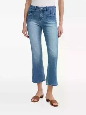 GAUDI Cropped Jeans With Patch Pockets