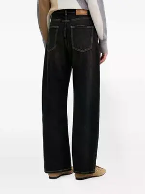 Benetton Contrast Stitching Jeans For Women