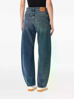 LEVI'S Baggy Dad Barrel Wide-leg Jeans - Blue