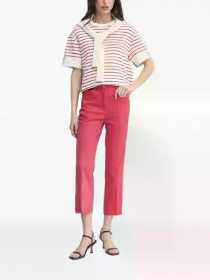 BENETTON Welt-pocket Cropped Trousers