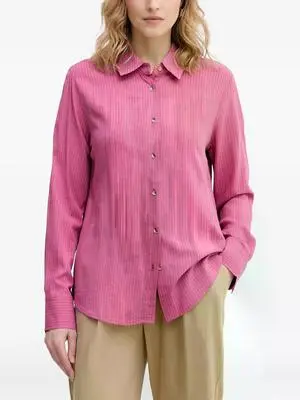 Benetton Curved Hem Shirts For Women