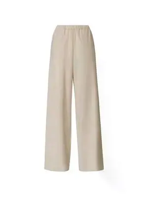 Fabiana Filippi Slub Texture Elasticated Waist Track Pants