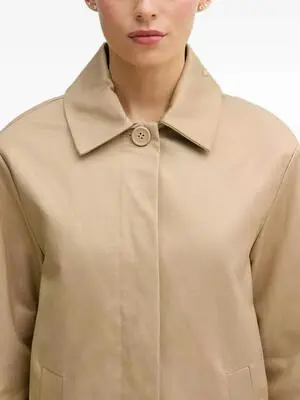 BENETTON Button-fastening Straight Coat