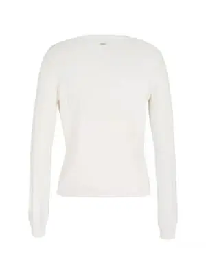 Emporio Armani Jacquard Knit Crew Neck Sweater