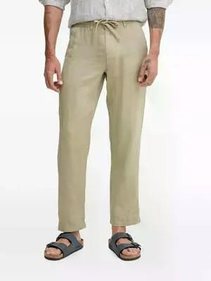 BENETTON Drawstring Waist Trousers With Straight Leg