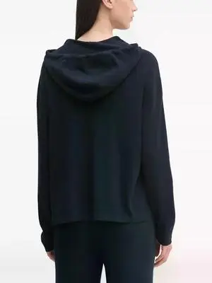 BENETTON Drawstring Hood Side Slit Hoodie