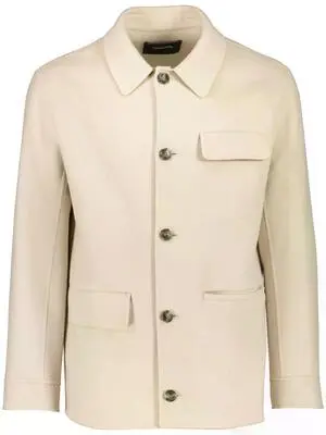 YVES SALOMON Wool-cashmere Shirt Jacket