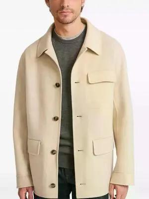 YVES SALOMON Wool-cashmere Shirt Jacket