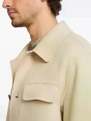 YVES SALOMON Wool-cashmere Shirt Jacket