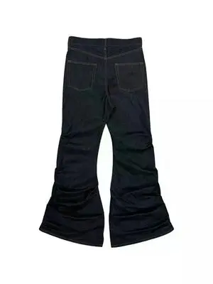 Junya Watanabe Bunched-hem Flared Jeans
