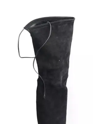 STUART WEITZMAN Suede Over-the-knee Boots