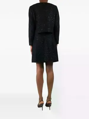 J. Crew Sequin Embellished Tweed Skirt Set