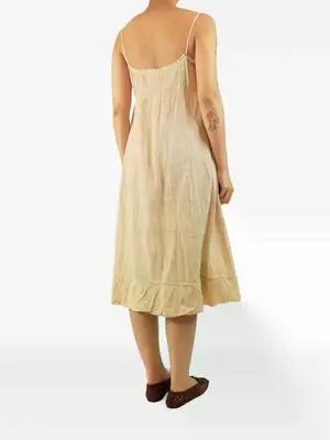 DOSA Sleeveless Spaghetti Strap Square Neck Midi Dress