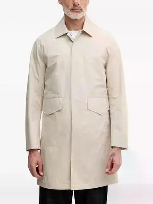 BENETTON Quilted Gilet-layered Coat