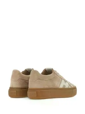 Hogan Crosswind Suede Sneakers With H-branding