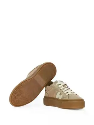 Hogan Crosswind Suede Sneakers With H-branding