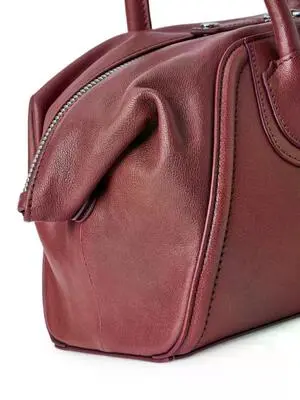 VIVIENNE WESTWOOD Logo Plaque Leather Shoulder Bag