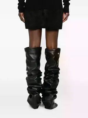 Rick Owens Leather Skirt