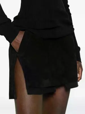 Rick Owens Leather Skirt