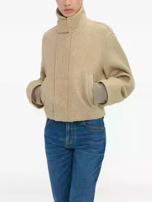Victoria Beckham High-neck Bomber Jacket
