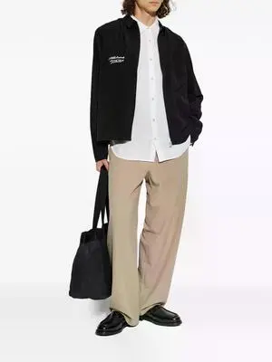 ALLSAINTS Embroidered Logo Shirt Jacket