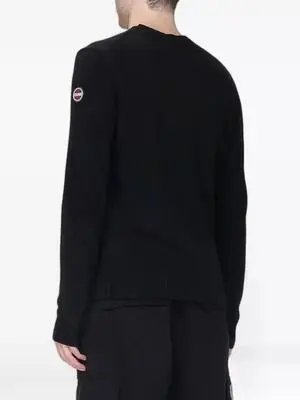 COLMAR Crew Neck Logo Patch Sweater
