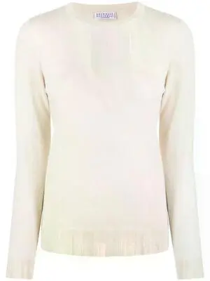 Brunello Cucinelli Crew Neck Sweaters For Women