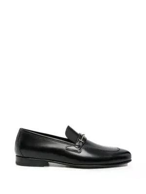 TOM FORD Gigi T-hardware Leather Loafers