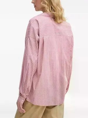 BENETTON Vertical Stripe Button-up Shirt
