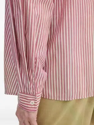 BENETTON Vertical Stripe Button-up Shirt