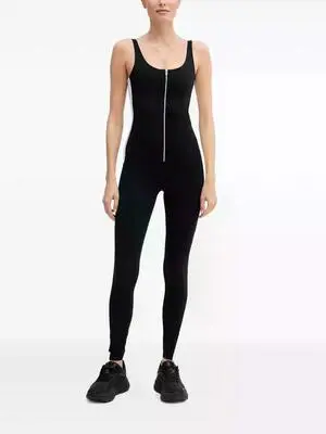 Fusalp Biarrita Zip-up Performance Jumpsuit - Black
